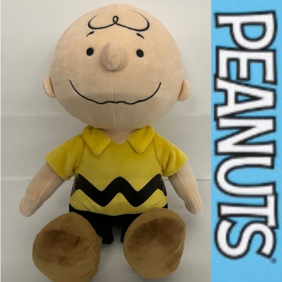 Peanuts | Toys | Peanuts Charlie Brown Plush Stuffed Toy | Poshmark